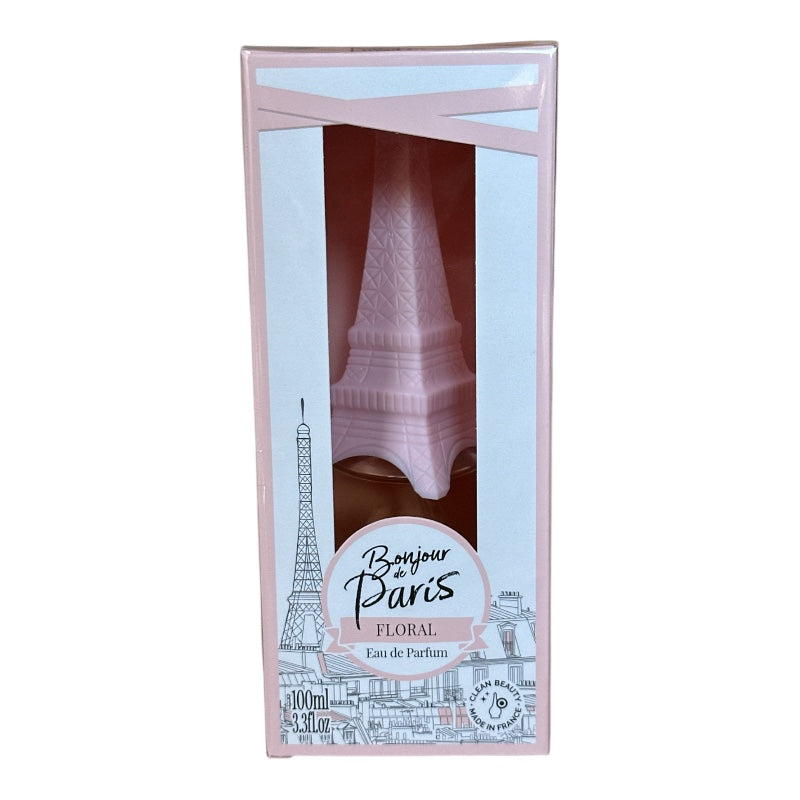 Bonjour de Paris "Floral" Eau de Parfum – Light Pink Eiffel Tower Cap ...