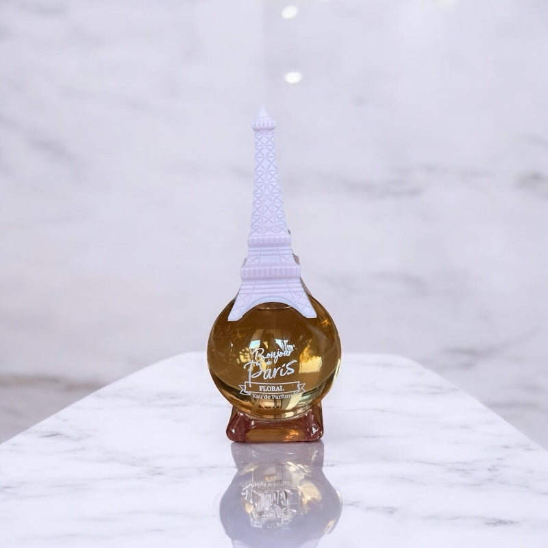 Bonjour de Paris "Floral" Eau de Parfum – Light Pink Eiffel Tower Cap ...