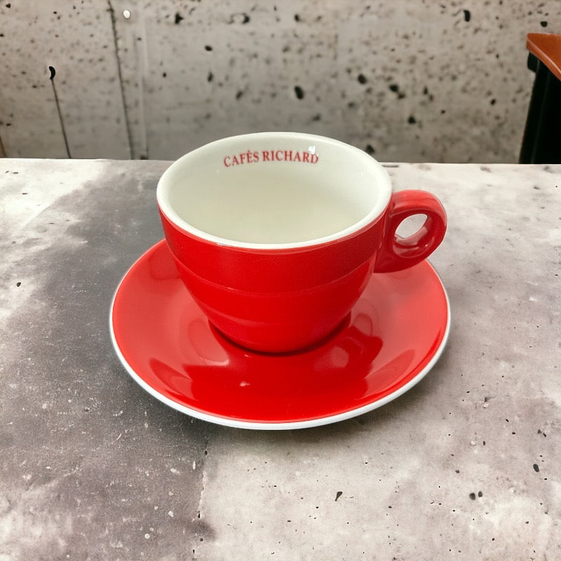 Cafés Richard French Classic Double Espresso Cup + Saucer – Sold Indiv ...